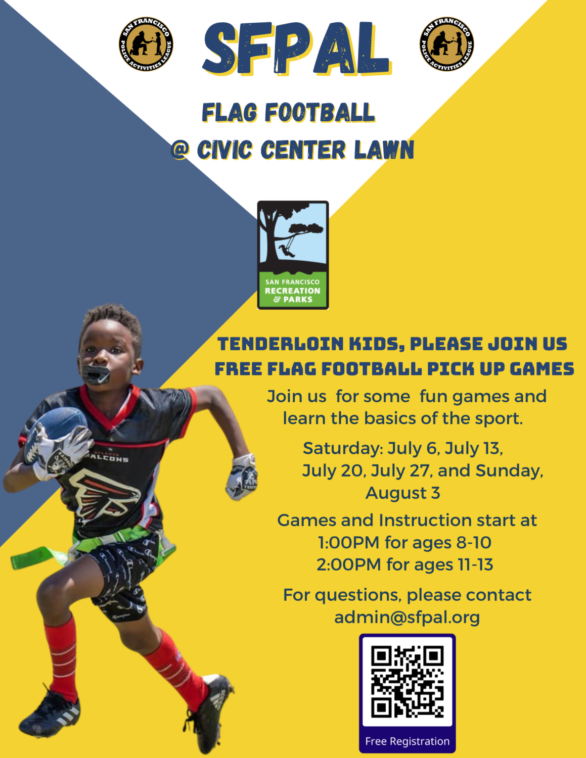Flag Football Program – SFPAL